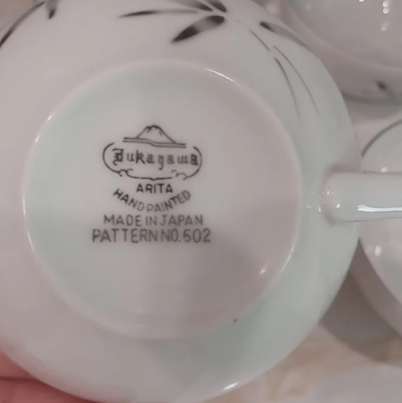 Fukagawa Arita | Kitchen | Vtg Fukagawa Arita Pattern 62 Tea Coffee ...